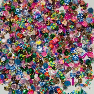 Sequin Mix “yuletide Treasures”/ Holiday Mix/confetti Mix ...