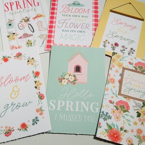 Scrapbook Die Cut Pieces/set of 6/scrapbooking/junk Journaling/card ...