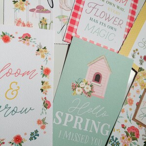 Scrapbook Die Cut Pieces/set of 6/scrapbooking/junk Journaling/card ...