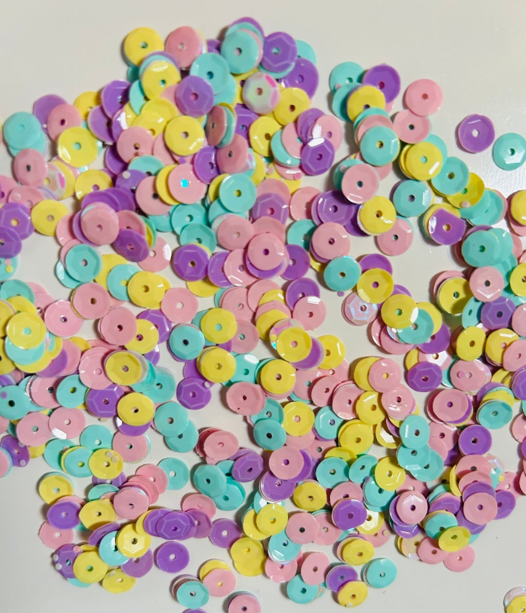 New Classic Spring Sequin Mix/embellishments/spring Colors/shaker Cards ...