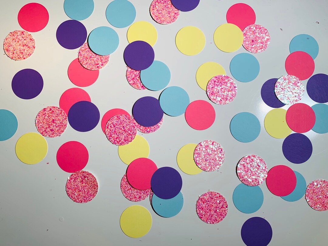 Colorful “pastel Dreams” Table Confetti - Etsy