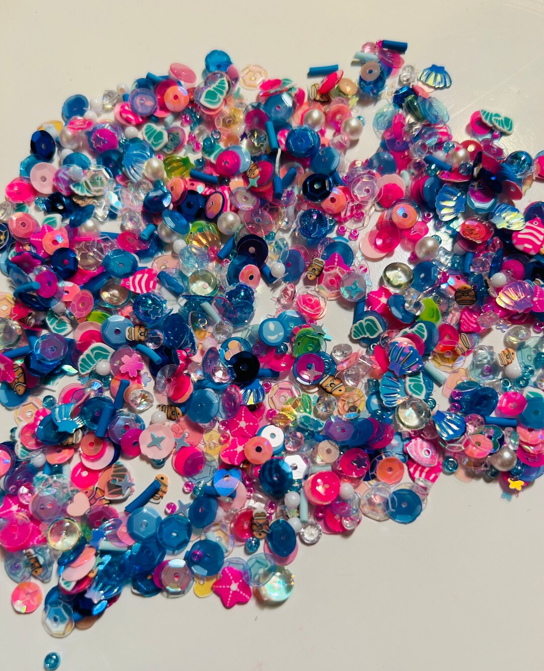 Sequin Mix “ocean Life”/embellishments/shaker Cards/ocean Life/summer ...