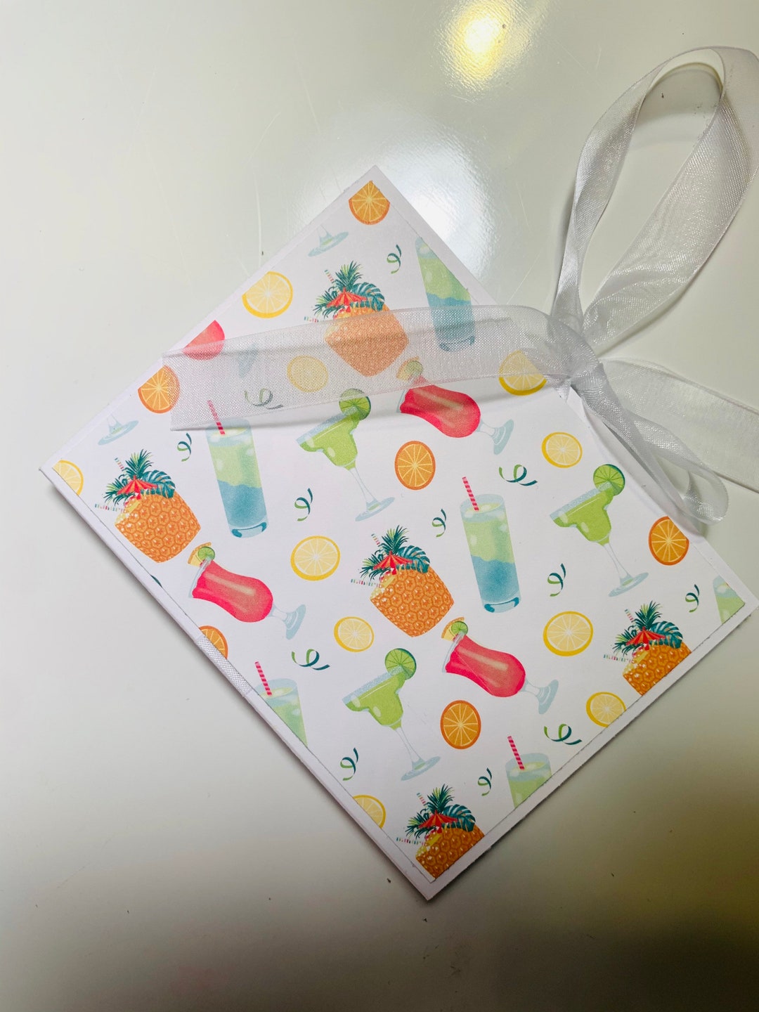 Summer Theme (cocktails) Sticky Notepads/stationary/sticky Note Pads - Etsy