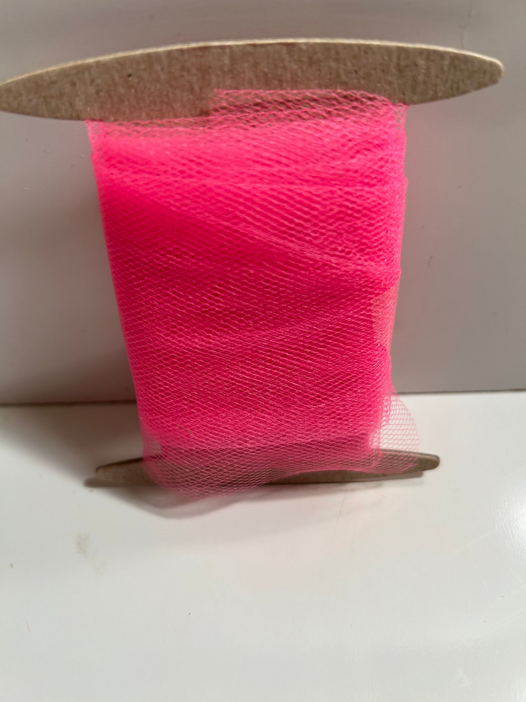 2 Yards of Wide Hot Pink Tulle - Etsy