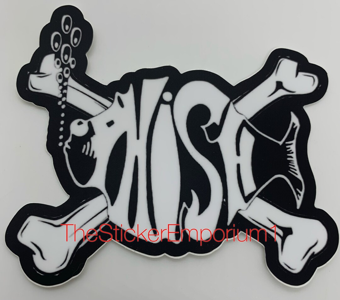 Phish Jolly Roger Pirate Flag Sticker ~ Water Bottle Laptop Tumbler Car ...