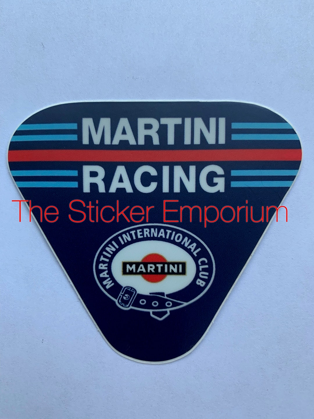 Martini Racing Team Decal Sticker Rally Lancia Formula One Race Car ...