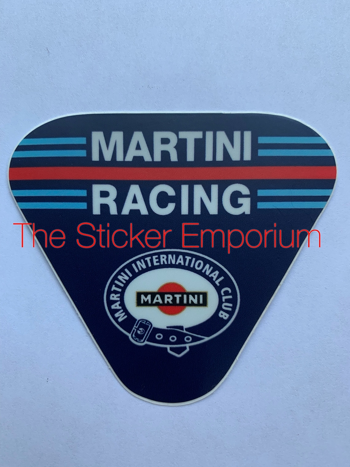 Martini Racing Team Decal Sticker Rally Lancia Formula One Race Car ...