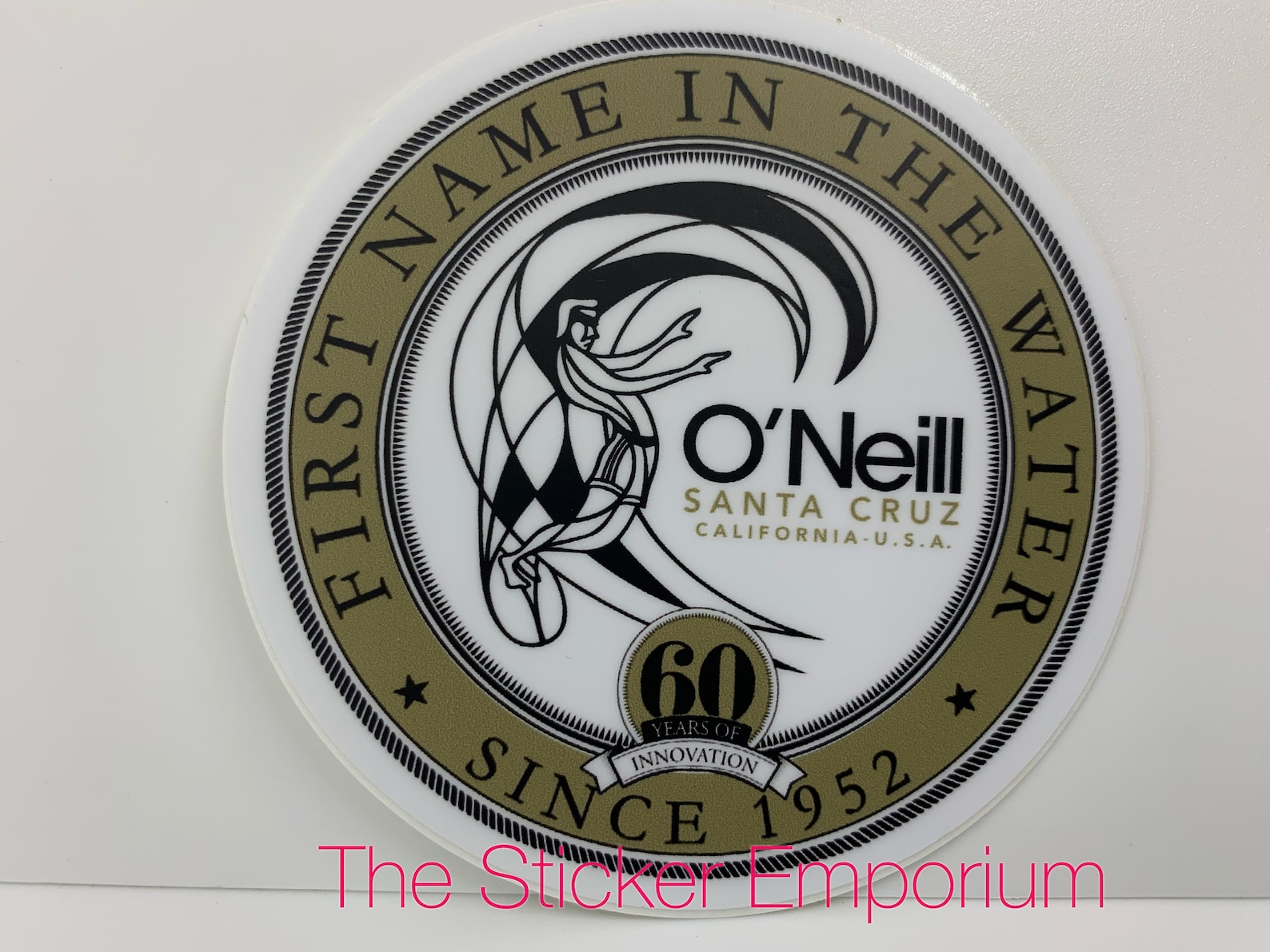 Oneill Surf Shop Santa Cruz California CA Surfboard Sticker Water ...