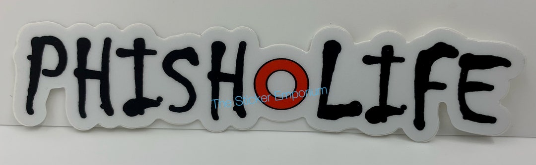 Phish Life Donut Sticker ~ Water Bottle Laptop Tumbler Car Lyrics Decal ...