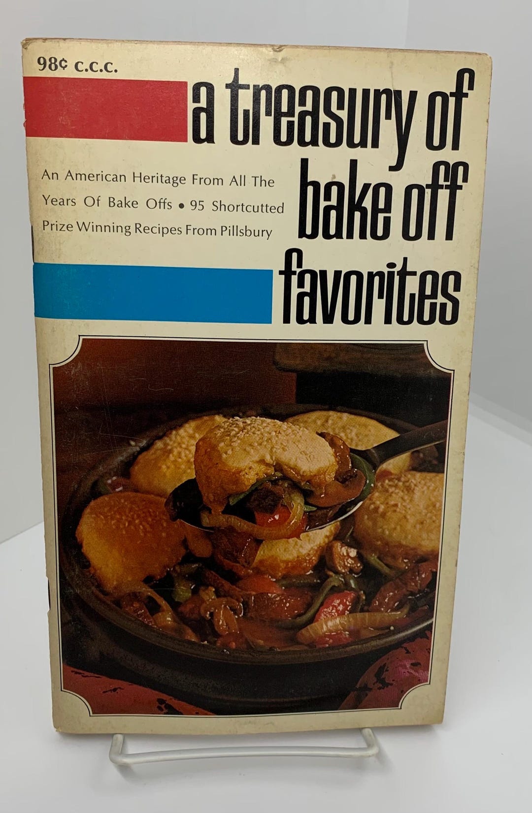 Vintage 1969 Pillsbury Bake off Cook Book Pamphlet Booklet Paperback ...