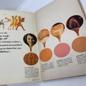 Vintage 1966 17th Pillsbury Busy Lady Bake off Cook Book Pamphlet ...
