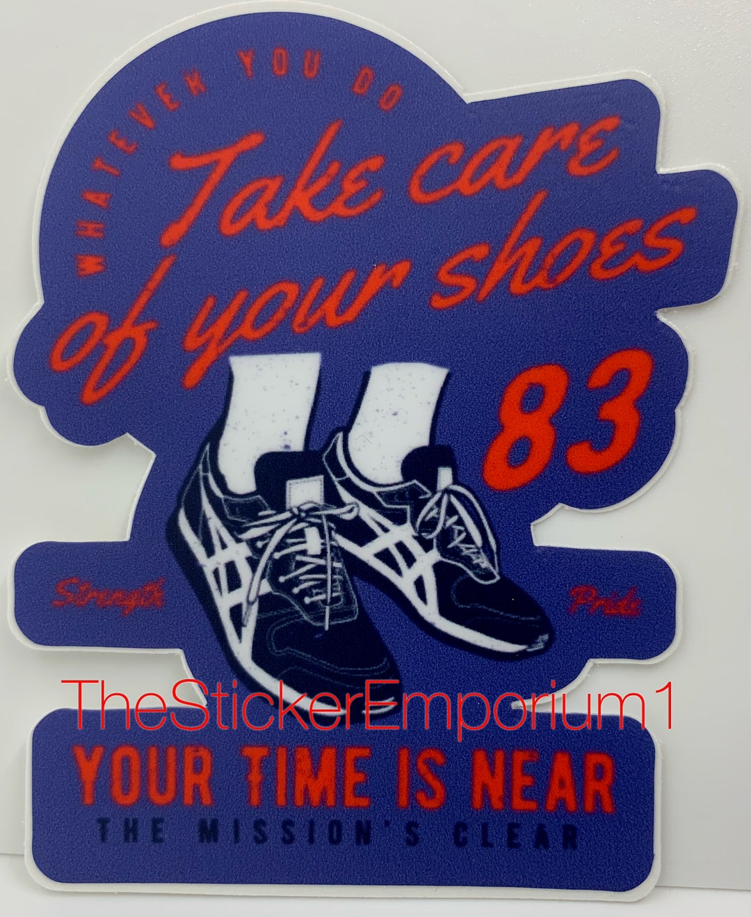 Phish 'take Care of Your Shoes' UV Vinyl Sticker - Etsy