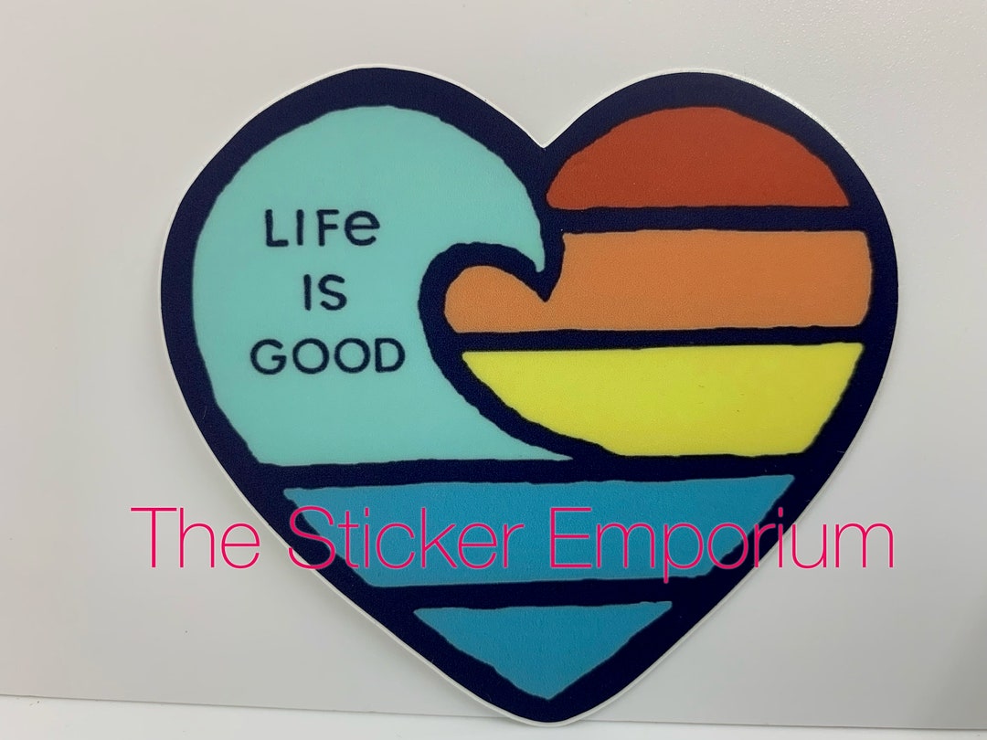 Aesthetic Beach Wave Sticker ~ Water Bottle Laptop Tumbler Car ...