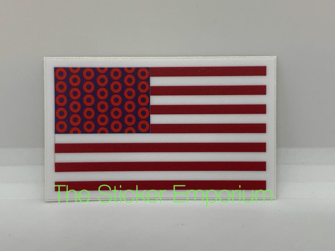 Phish Donut Flag Sticker ~ Water Bottle Laptop Tumbler Car Lyrics Decal ...