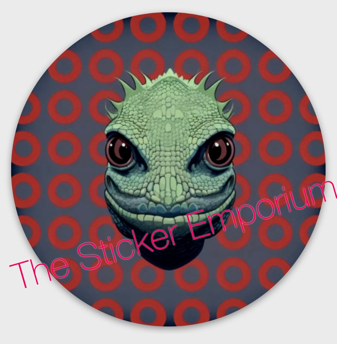 Lizards Phish Gamehendge Donut Sticker ~ Water Bottle Laptop Tumbler ...
