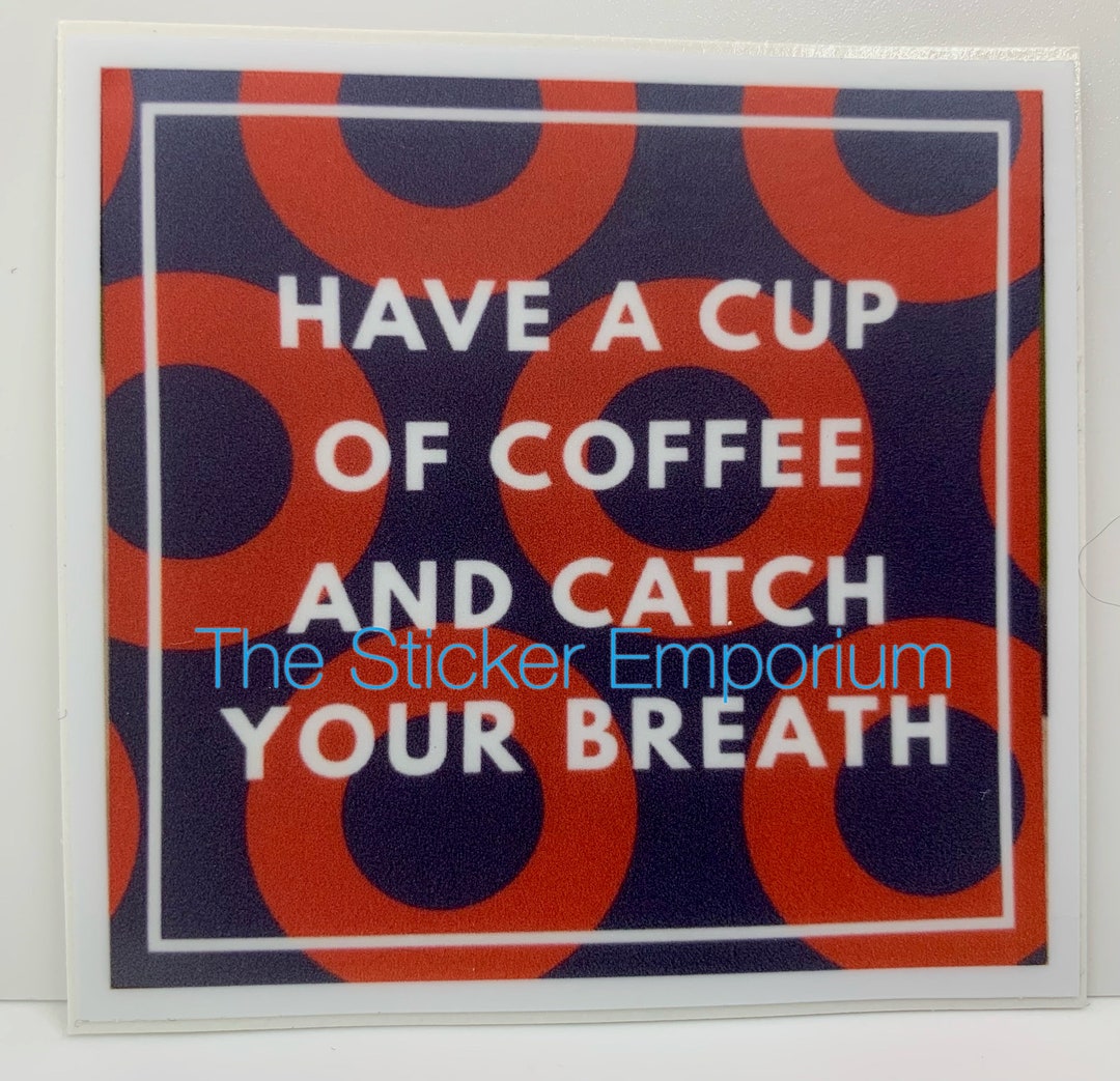 Fee Donut Phish Sticker ~ Water Bottle Laptop Tumbler Car Lyrics Decal ...