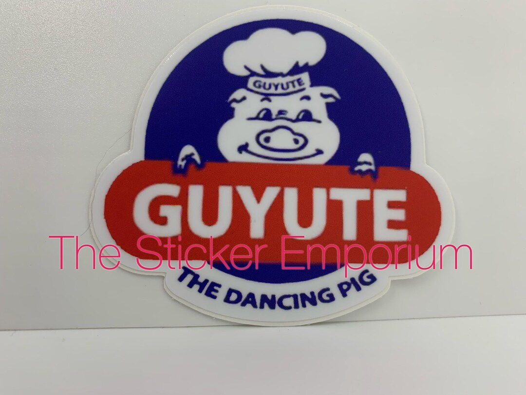 Phish Guyute Sticker ~ Water Bottle Laptop Tumbler Car Lyrics Decal - Etsy