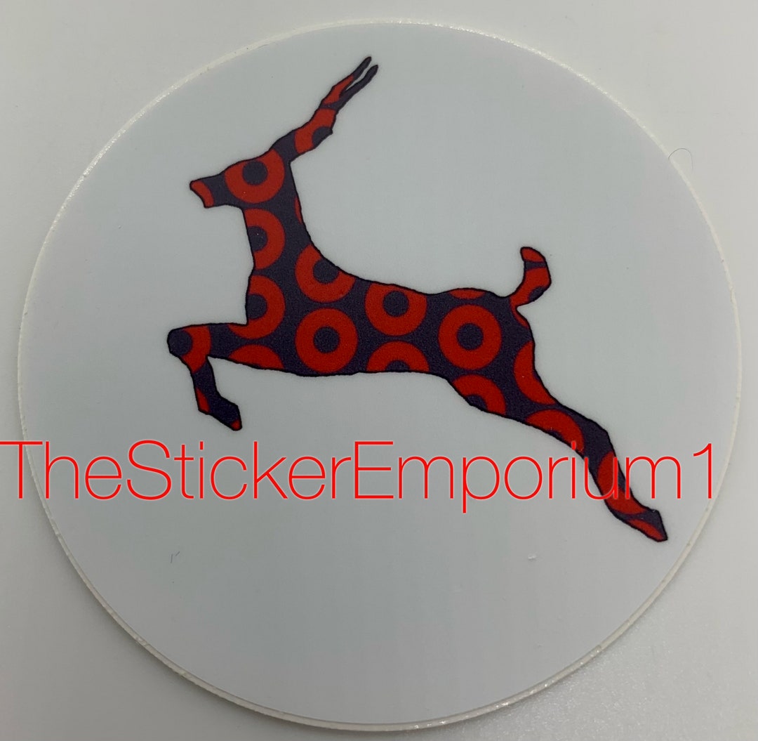 Antelope Dounut Phish Sticker ~ Water Bottle Laptop Tumbler Car Lyrics ...