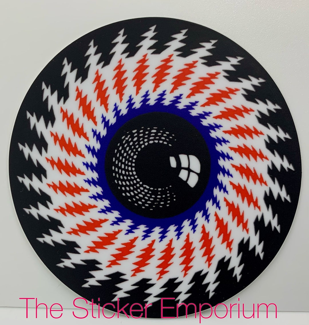 GD Eyeball Sticker ~ Water Bottle Laptop Tumbler Car Phish Decal - Etsy