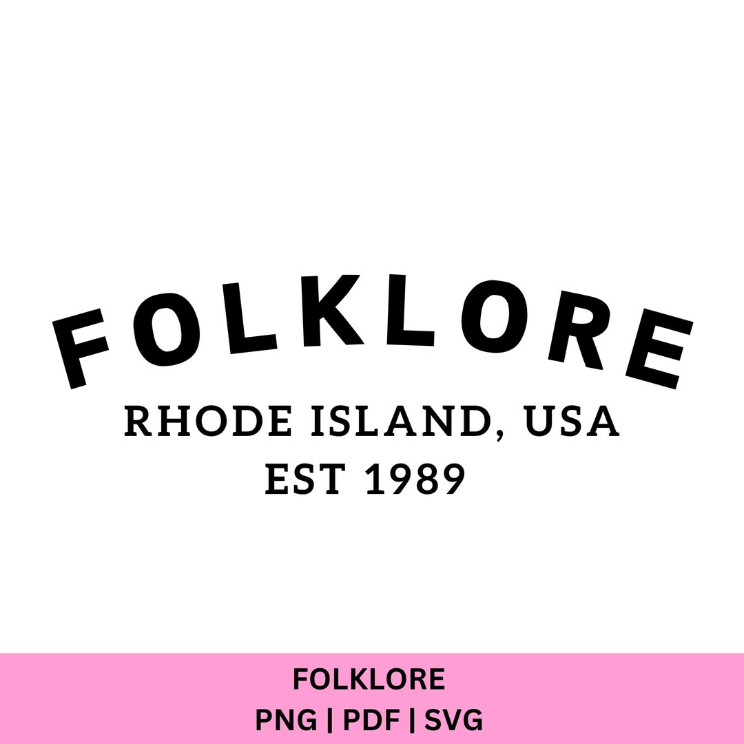 Folklore PNG, PDF, SVG Printable Digital File taylor Swift - Etsy