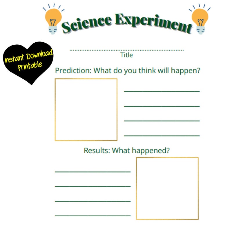 Science Experiments - Etsy