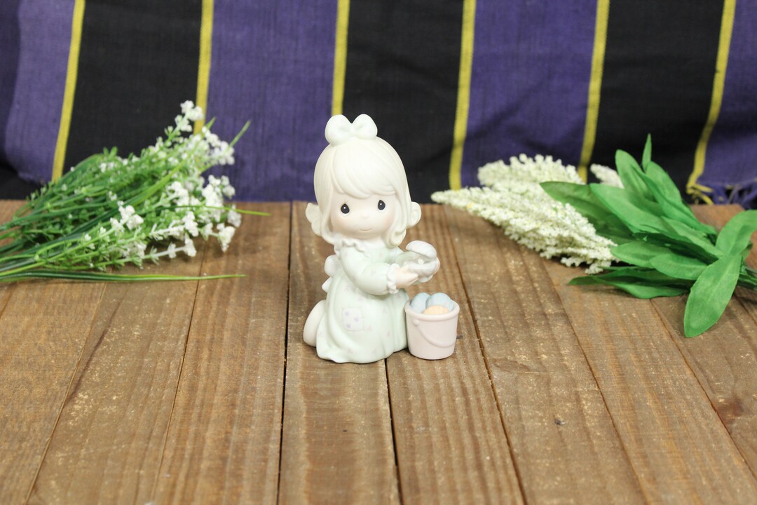 1994 Precious Moments Porcelain Figurine take Time to - Etsy