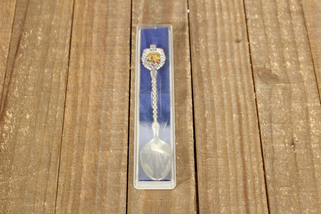 Collectable Silver Holland Windmill Spoon Yellow in Box Memorabilia ...