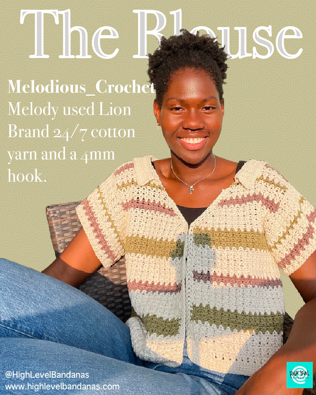 The Blouse - Crochet PDF Pattern - Etsy