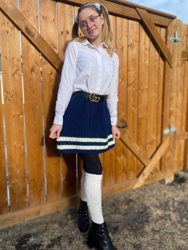 The Anime Skirt Crochet PDF Pattern - Etsy