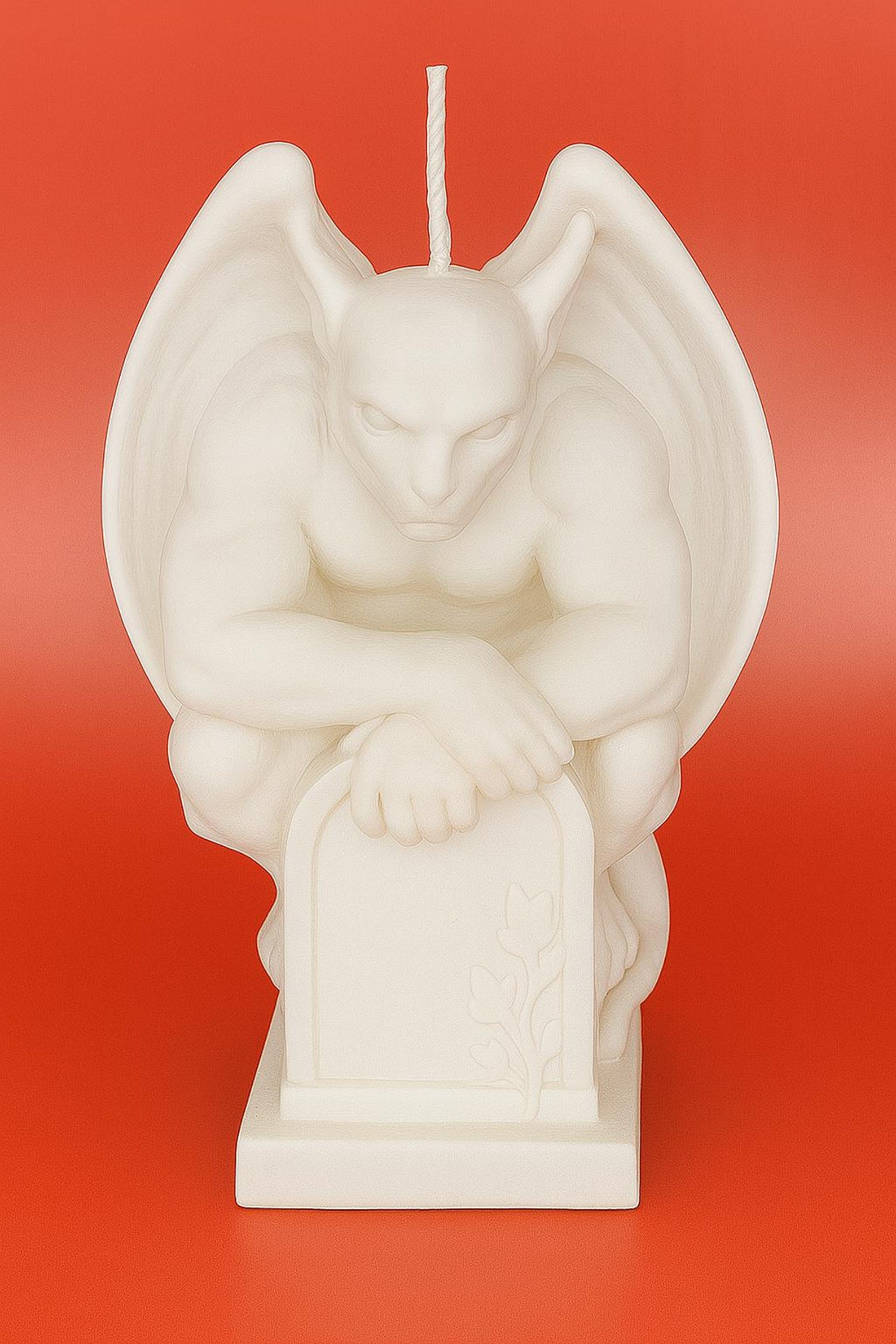 Gargoyle | Gothic Protector Statue | Hand-poured Soy Wax Guardian Decor ...