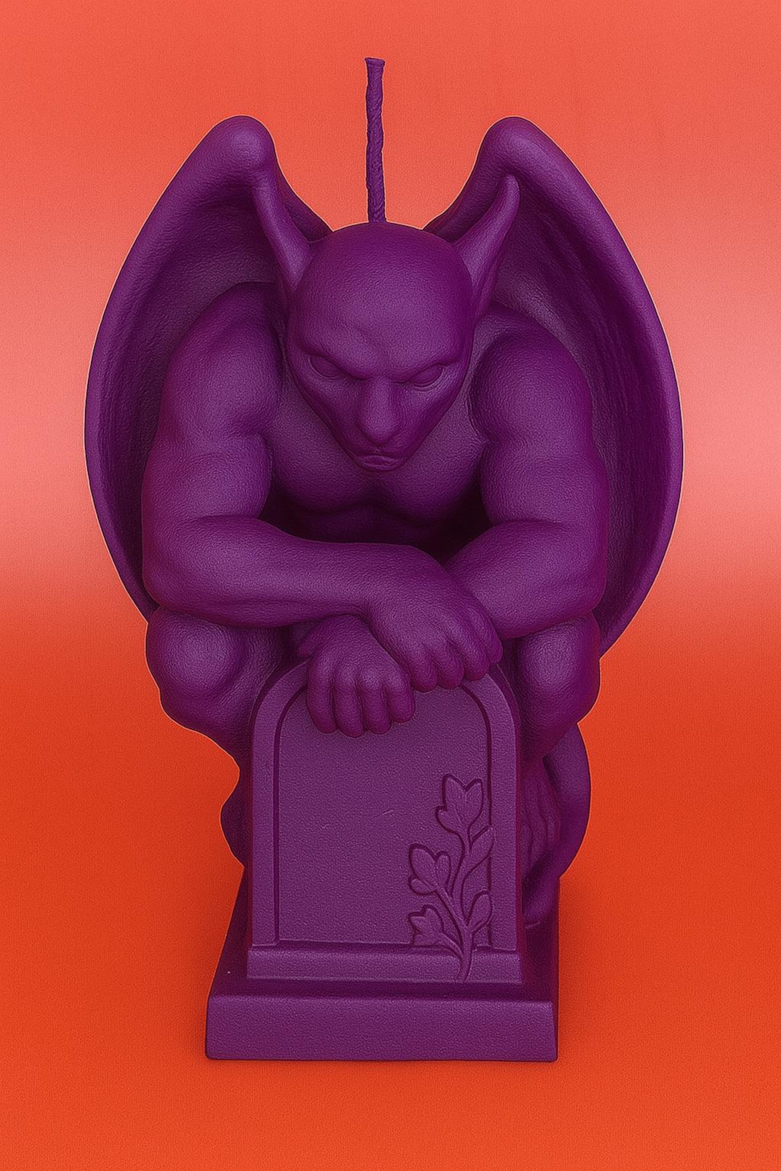 Gargoyle | Gothic Protector Statue | Hand-poured Soy Wax Guardian Decor ...