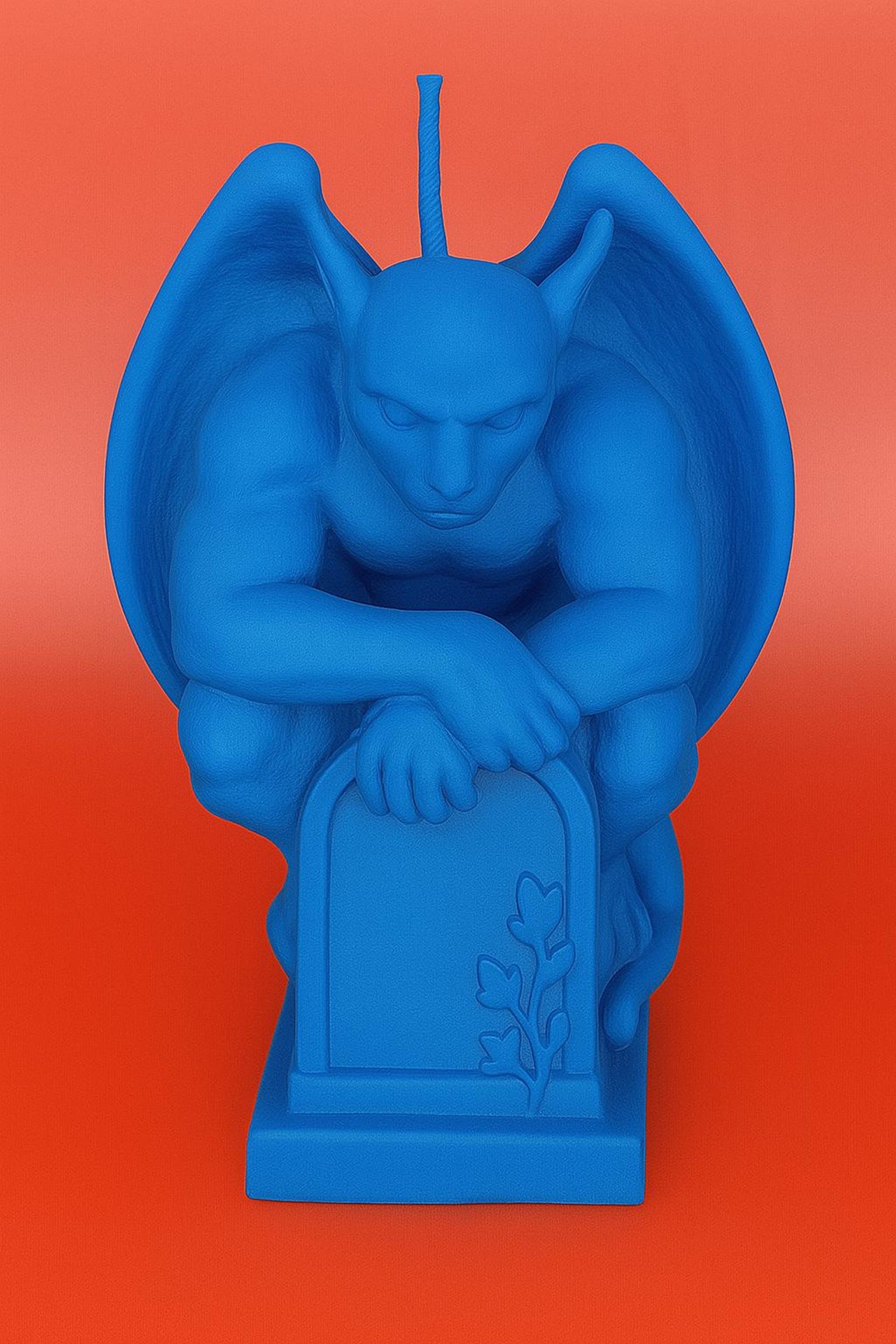 Gargoyle | Gothic Protector Statue | Hand-poured Soy Wax Guardian Decor ...