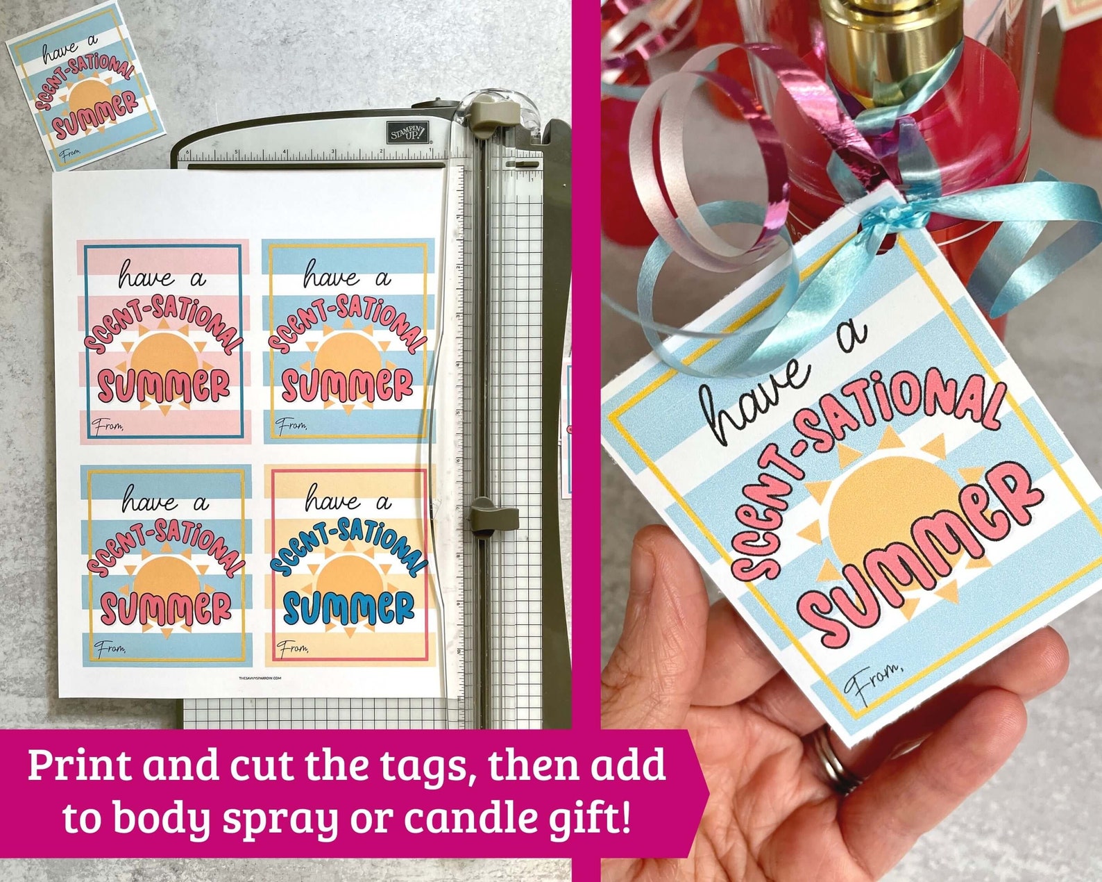 Summer Gift Tags Printable - Have a Scent-sational Summer Gift Tags for ...