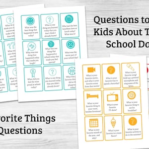 Conversation Starters for Kids - 100 Printable Question Cards for Kids ...