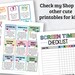 Summer Planner Printable - Summer Activity Planner and Bucket Lists ...