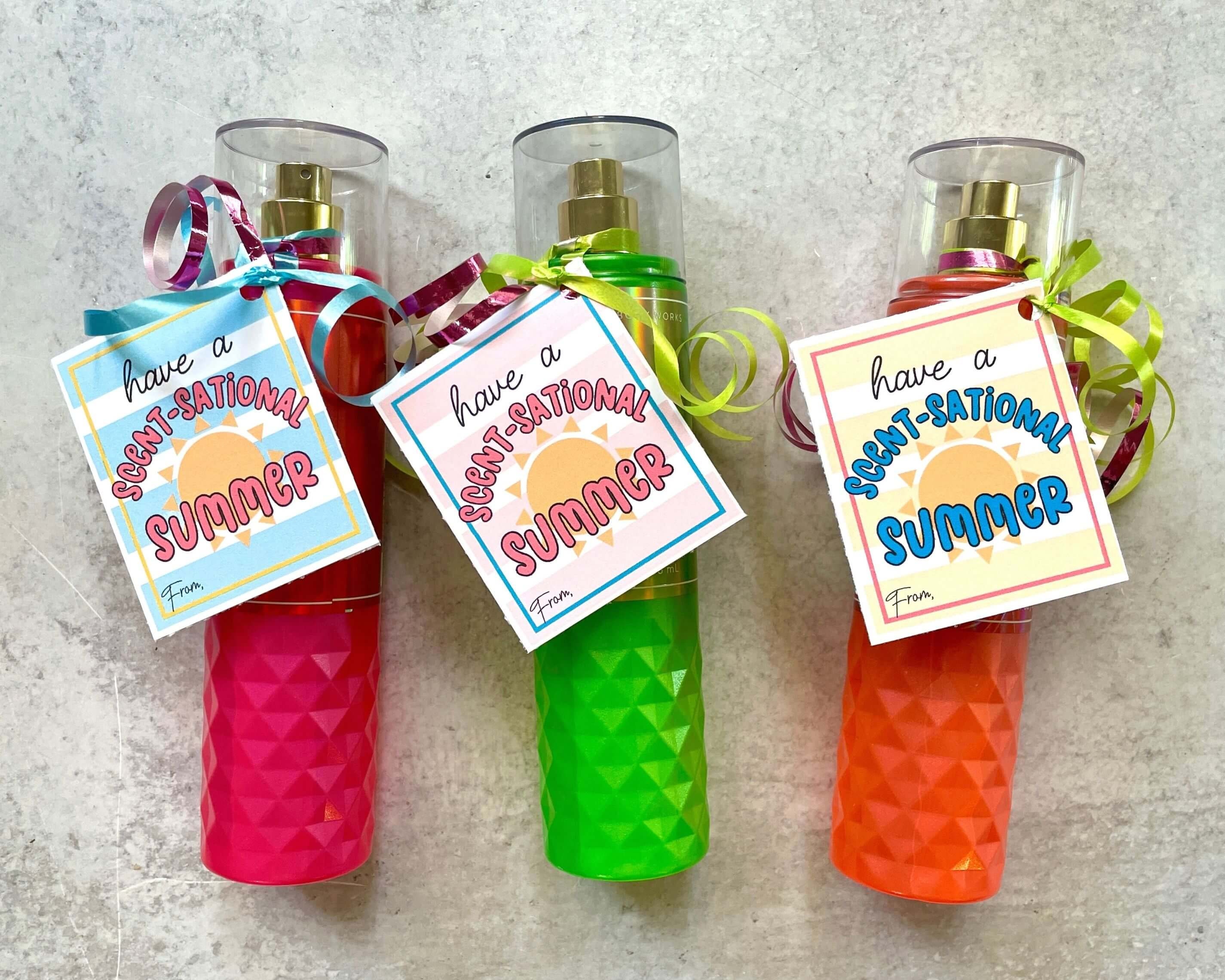 Summer Gift Tags Printable - Have a Scent-sational Summer Gift Tags for ...