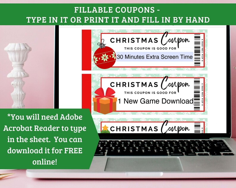 Christmas Coupon Book Printables 3 Different Christmas - Etsy