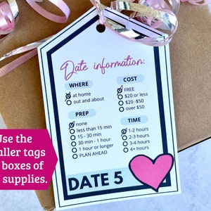 Year of Dates Printables - 18 Printable Date Ideas and Envelope Labels ...