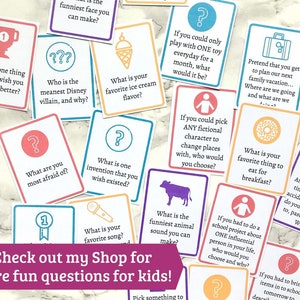 Would You Rather Questions for Kids - 117 Printable Cards - Fun Road ...