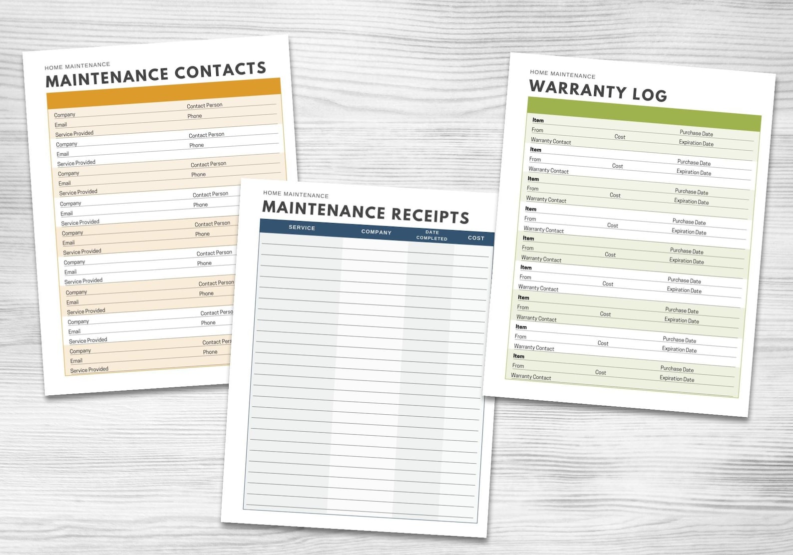 The Ultimate Home Maintenance Planner Home Maintenance Binder With ...