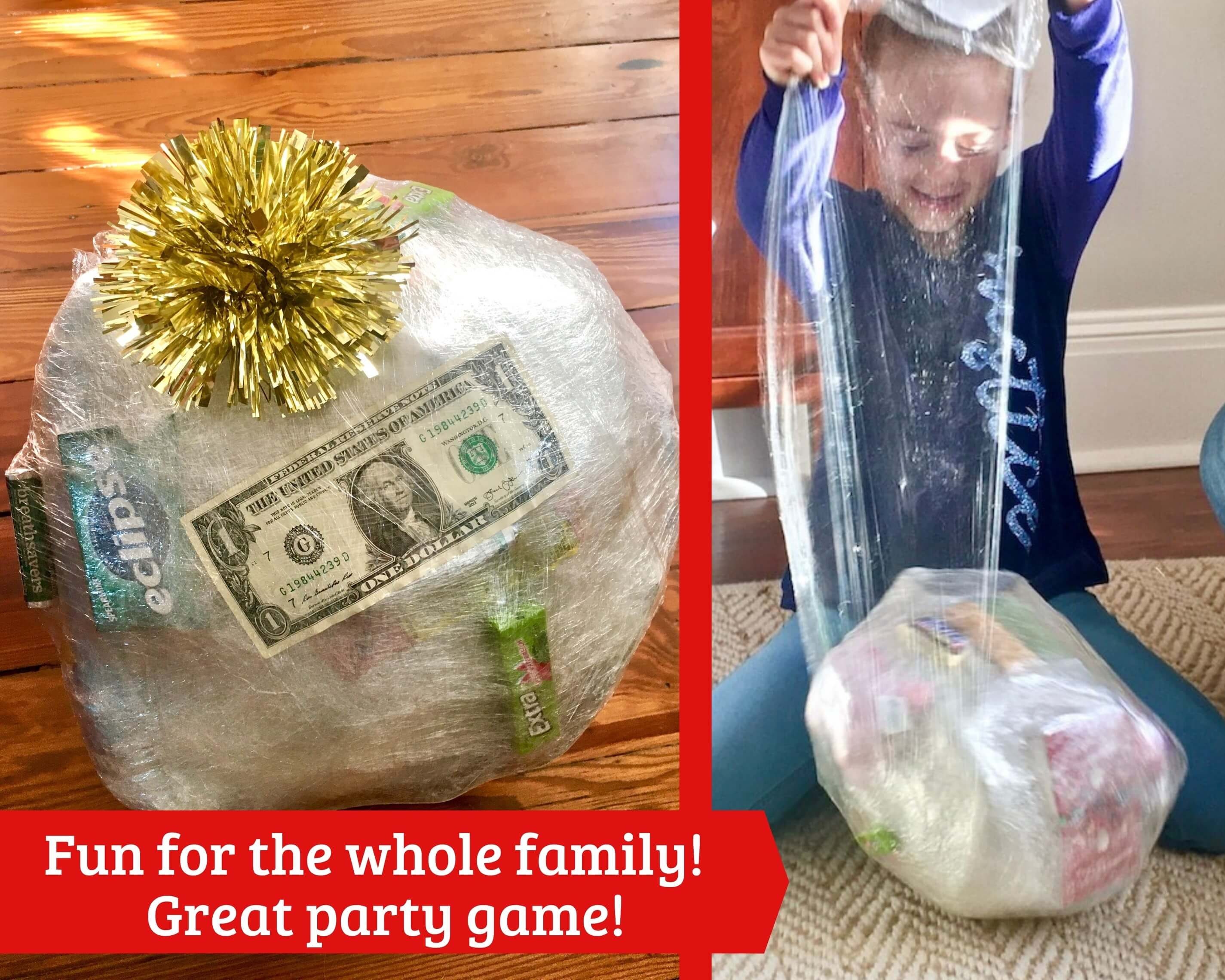 Printable Saran Wrap Ball Game Challenge Cards (new Year's Edition ...