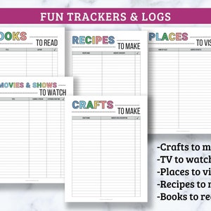Summer Planner Printable - Summer Activity Planner and Bucket Lists ...