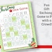 Christmas Dice Game - Fun Printable Christmas Gift Exchange Game for ...