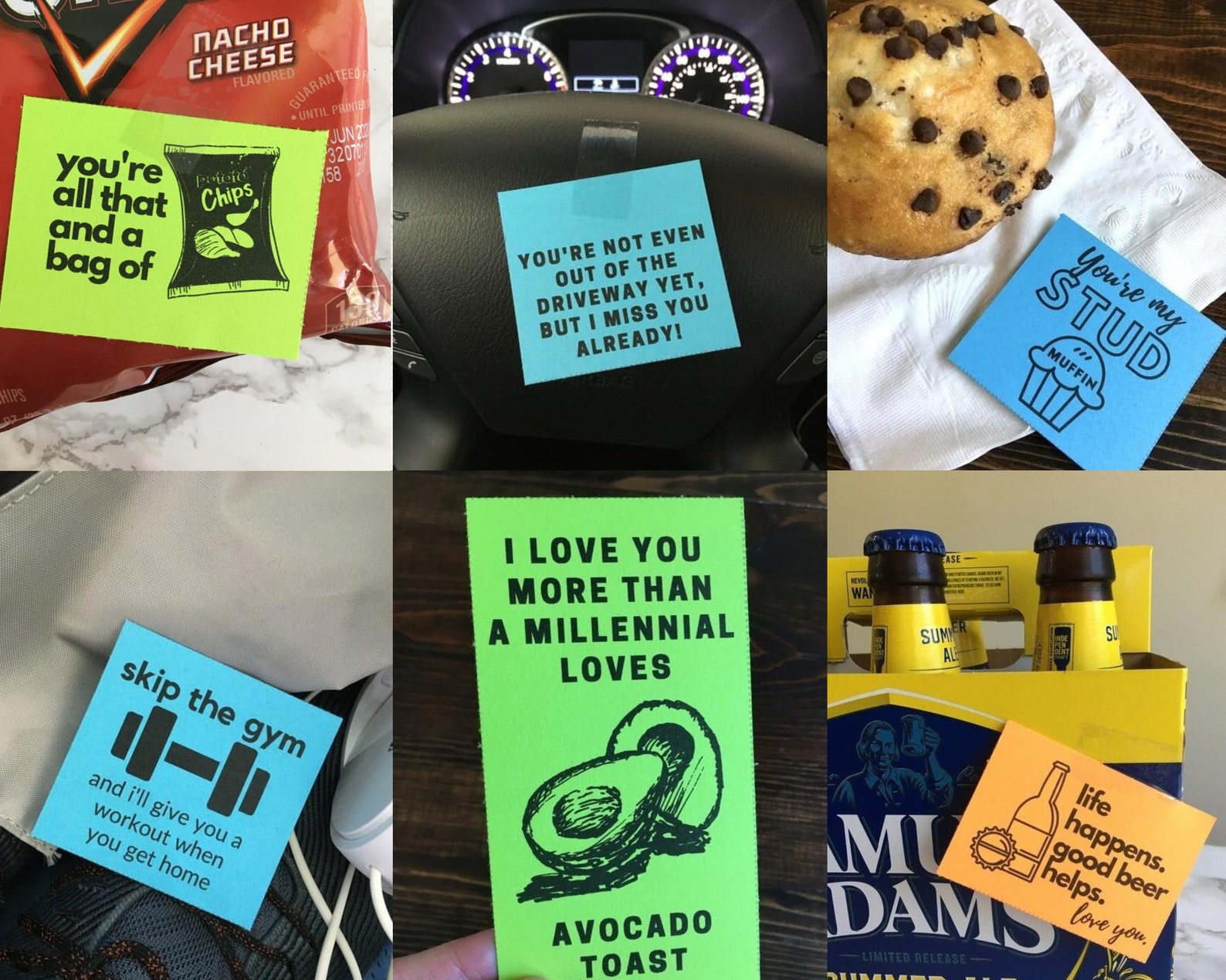 Printable Love Notes - Funny Notes for Him - Etsy