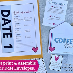 Year of Dates Printables - 18 Printable Date Ideas and Envelope Labels ...