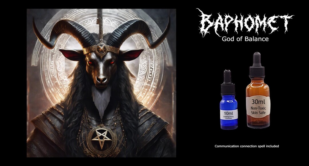 Baphomet Shadow Deity God of Balance - Etsy