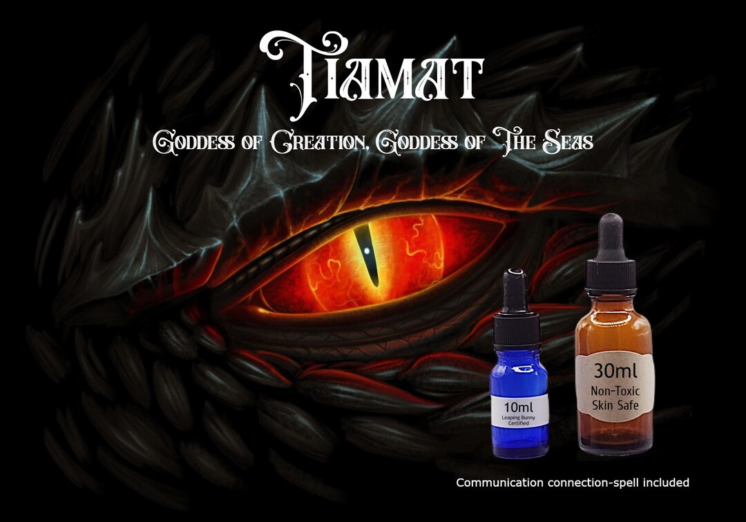 Tiamat Shadow Deities Goddess of Creation, Goddess of the Seas, Great ...