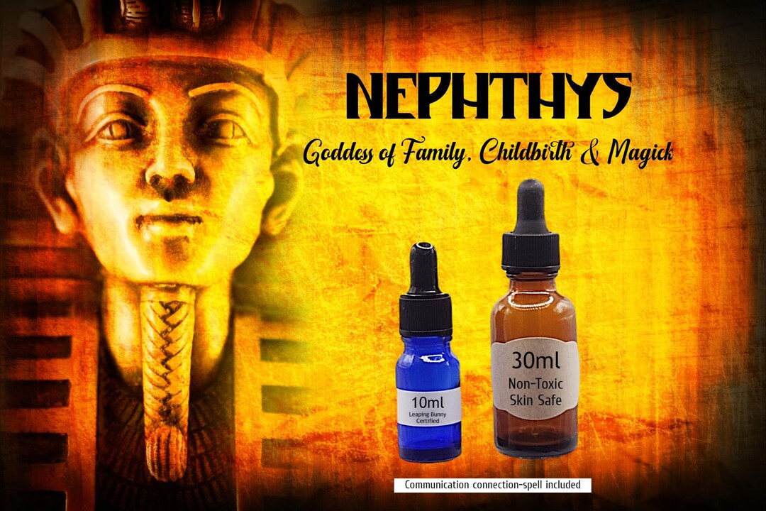 Nephthys Egyptian Deity Goddess of Family, Childbirth & Magick - Etsy