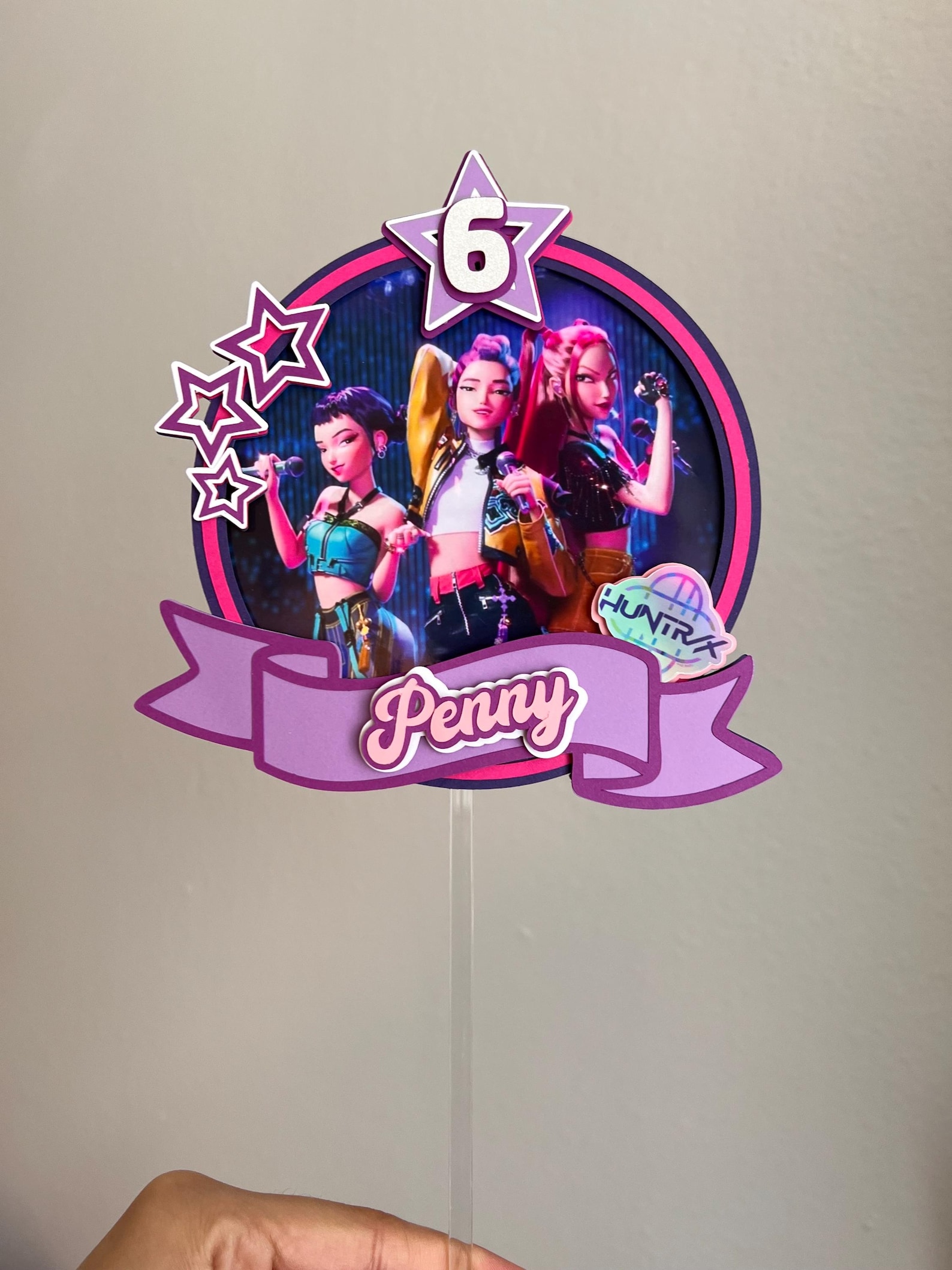 Kpop Huntrix Mystery Box,stickers,keychain,cake Topper,cupcake Topper ...