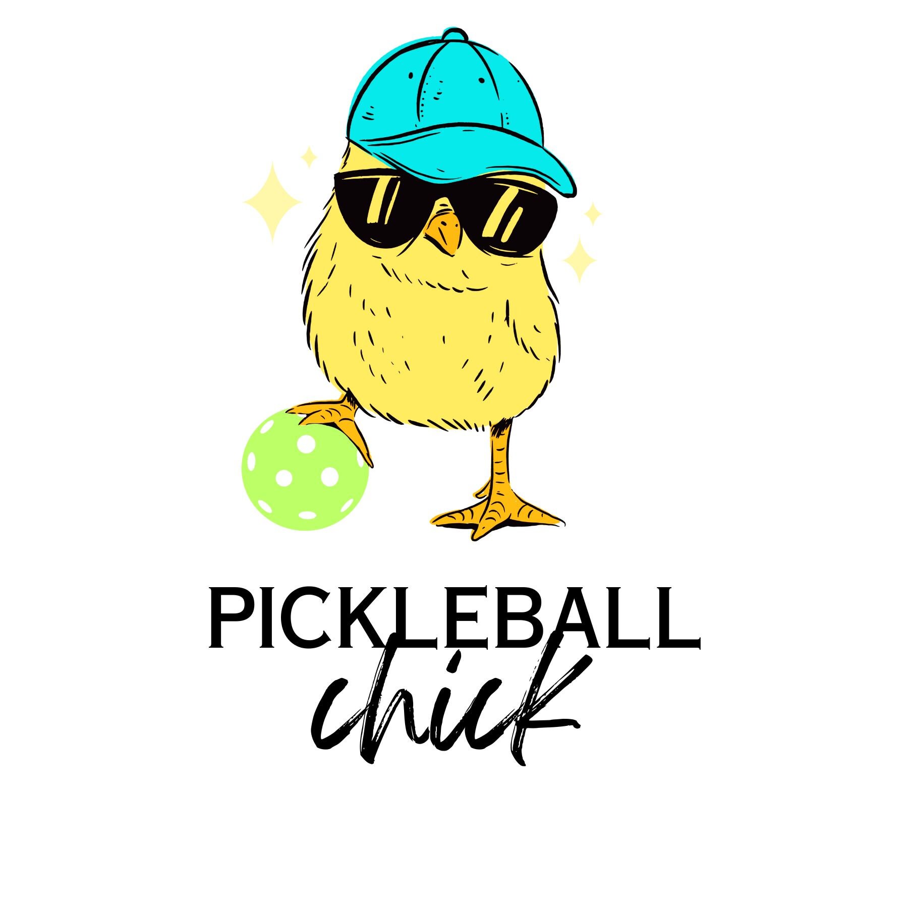 Pickleball Chick Svg Png Jpg Pdf File - Digital Download - Printable ...